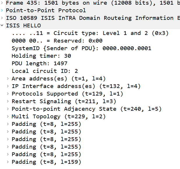 ISIS报文类型 | 曹世宏的博客